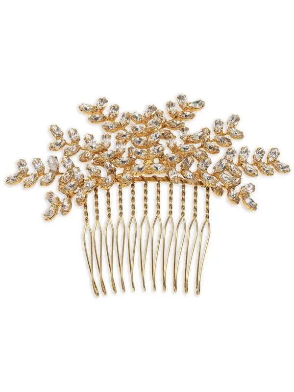 JENNIFER BEHR Mignonette Crystal Comb - Gold