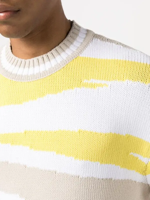 Missoni Zebra-print Crew-neck Jumper