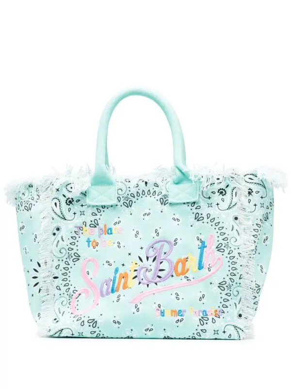 MC2 SAINT BARTH Vanity Bandana-print Tote Bag