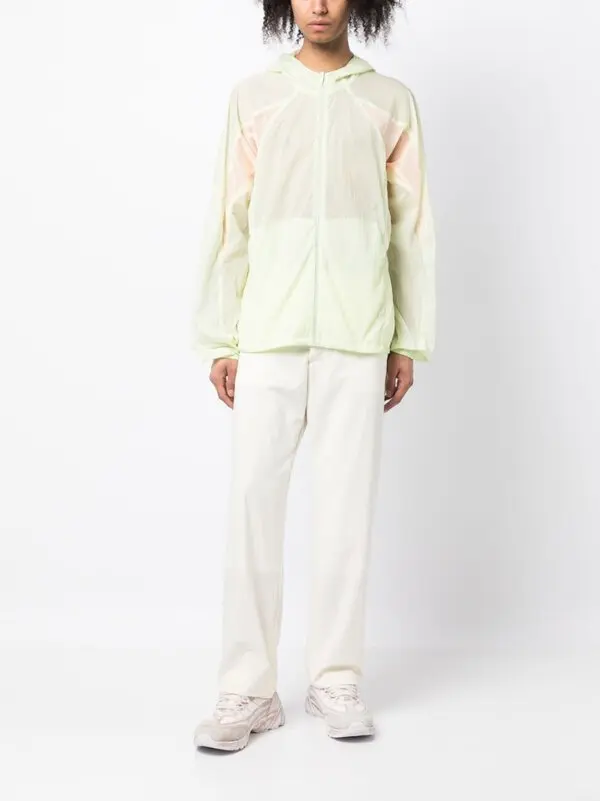 POST ARCHIVE FACTION Transparent-design Hooded Jacket