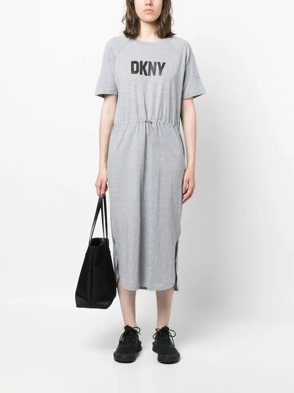 Dkny Logo-print T-shirt Dress