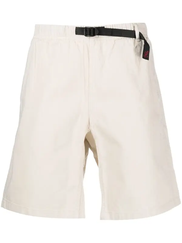 Gramicci Buckle-fastening Waistband Shorts - Neutrals