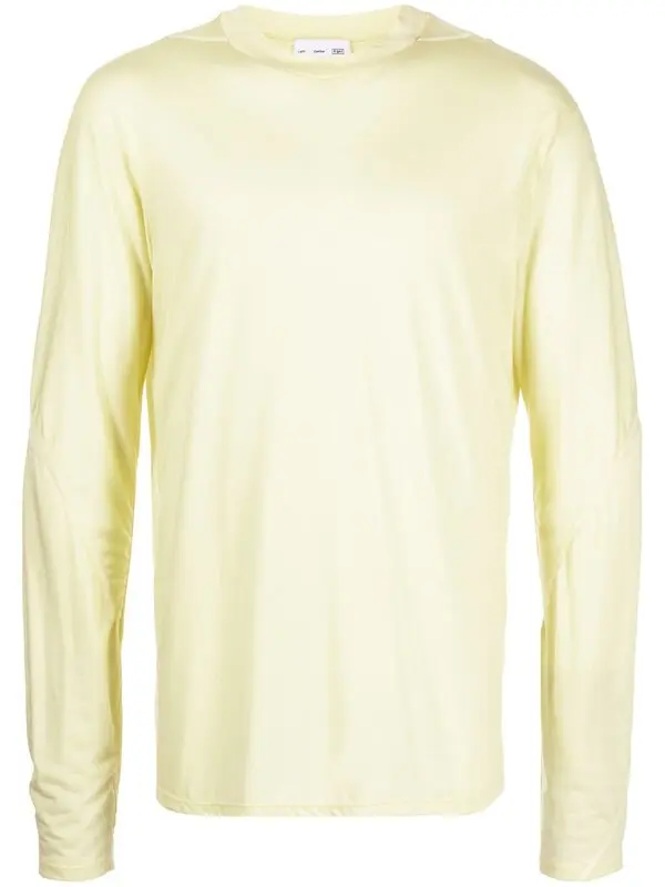 POST ARCHIVE FACTION Bias-cut Long-sleeve Top