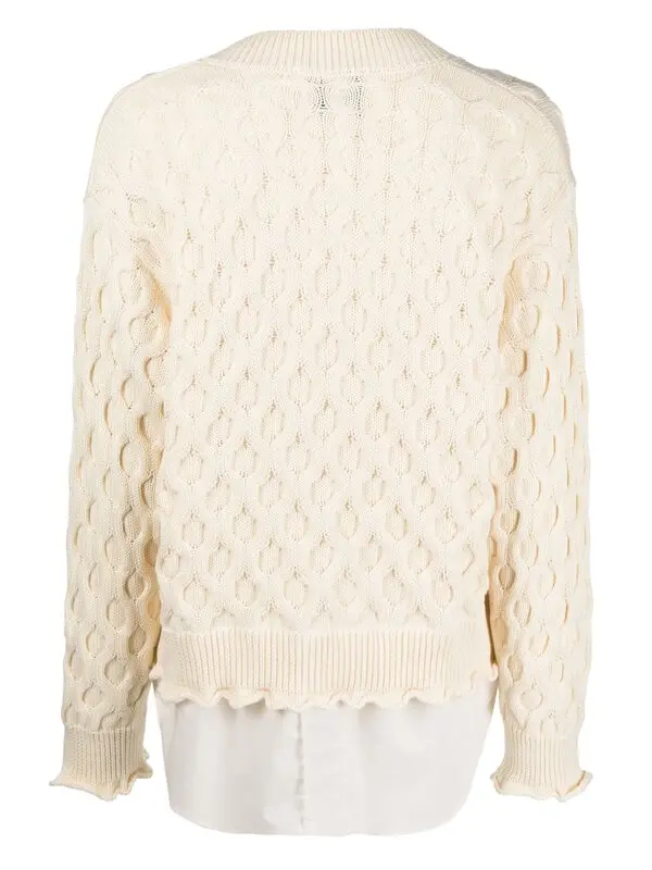 NUDE Layered-effect Jumper
