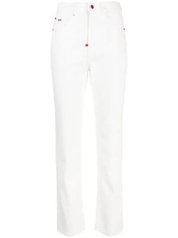 Kiton High-rise Slim-fit Jeans