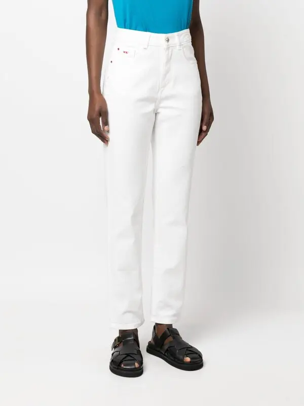 Kiton High-rise Slim-fit Jeans