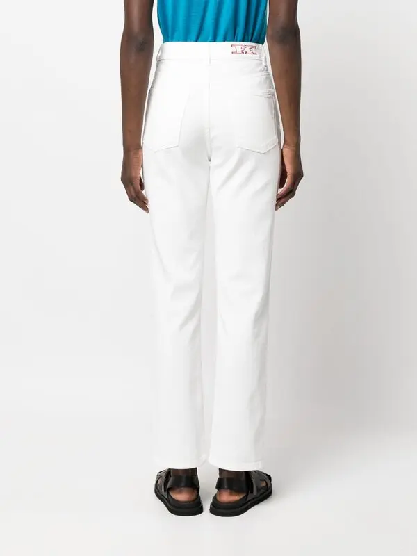 Kiton High-rise Slim-fit Jeans