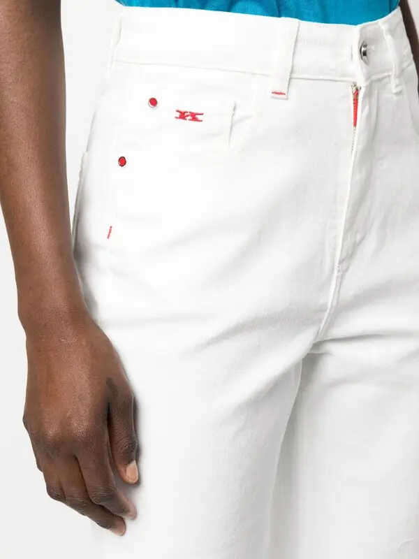 Kiton High-rise Slim-fit Jeans