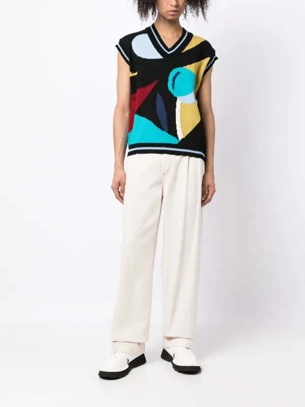 BETHANY WILLIAMS Graphic-print Sleeveless Vest