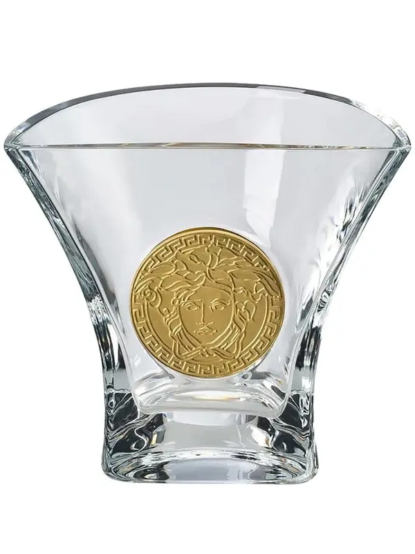 Versace X Rosenthal Medusa Glass Vase - White
