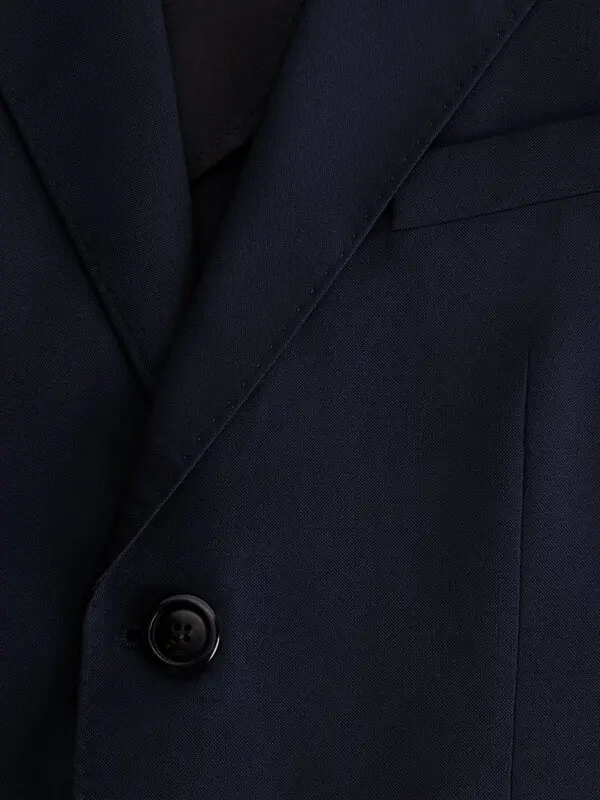 AMI Paris Single-breasted Cotton Blazer