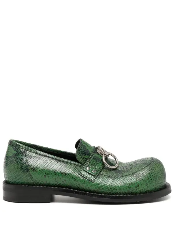 Martine Rose Bulb-toe Ring Loafers