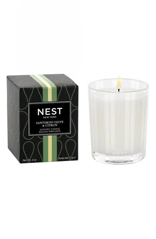 NEST NEW YORK Santorini Olive & Citron Scented Candle