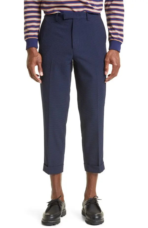 BEAMS Ivy Seersucker Ankle Pants