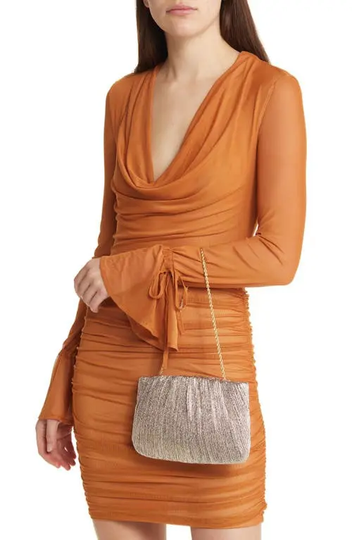 LOEFFLER RANDALL Brit Pleated Clutch - Champ