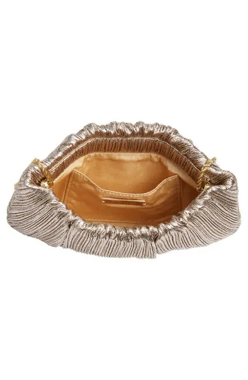 LOEFFLER RANDALL Brit Pleated Clutch - Champ