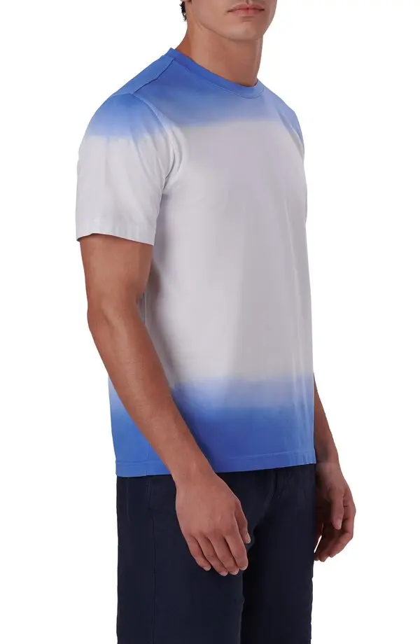 Bugatchi Dip Dye Crewneck T-shirt
