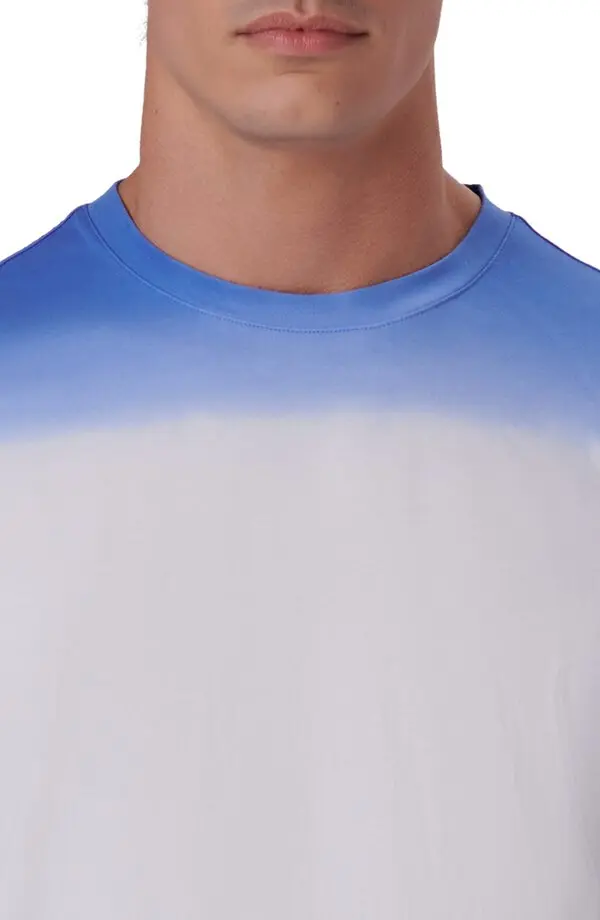 Bugatchi Dip Dye Crewneck T-shirt