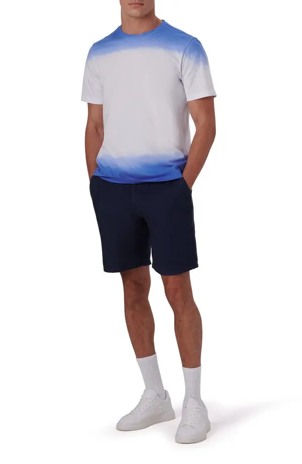 Bugatchi Dip Dye Crewneck T-shirt