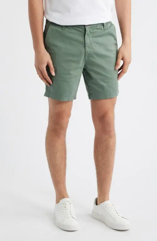 Ag Cipher 7-inch Chino Shorts - Green Meadows