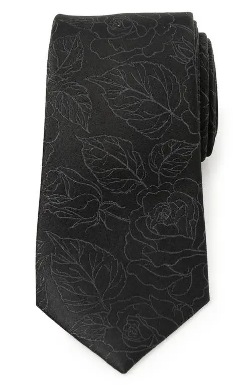 CUFFLINKS, INC. Embroidered Neck Tie - Black