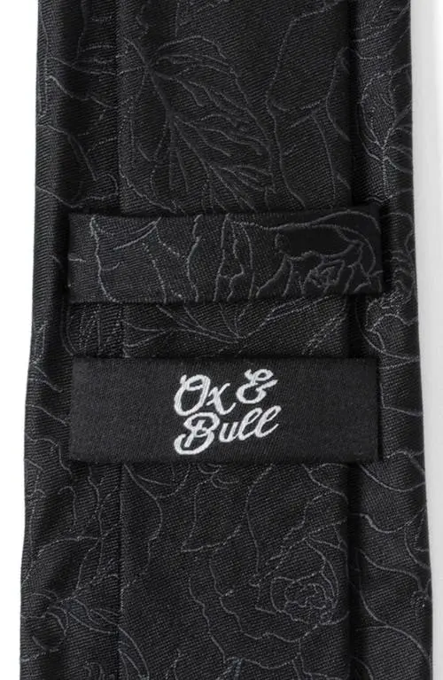 CUFFLINKS, INC. Embroidered Neck Tie - Black
