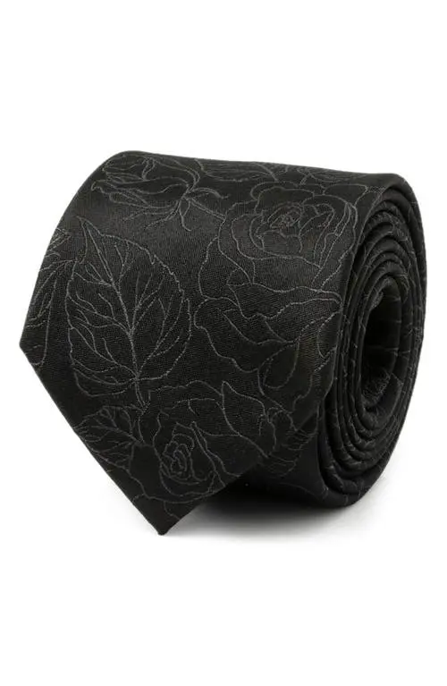 CUFFLINKS, INC. Embroidered Neck Tie - Black