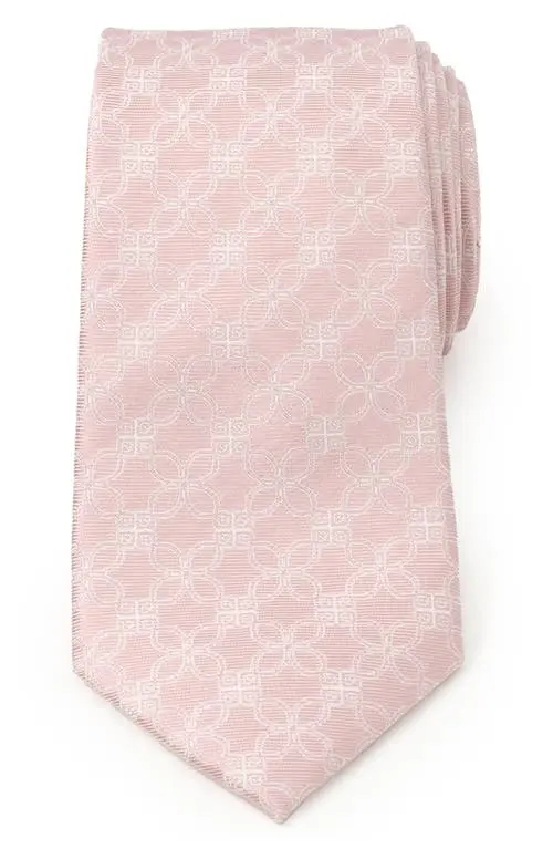 CUFFLINKS, INC. Quatrefoil Neck Tie - Pink