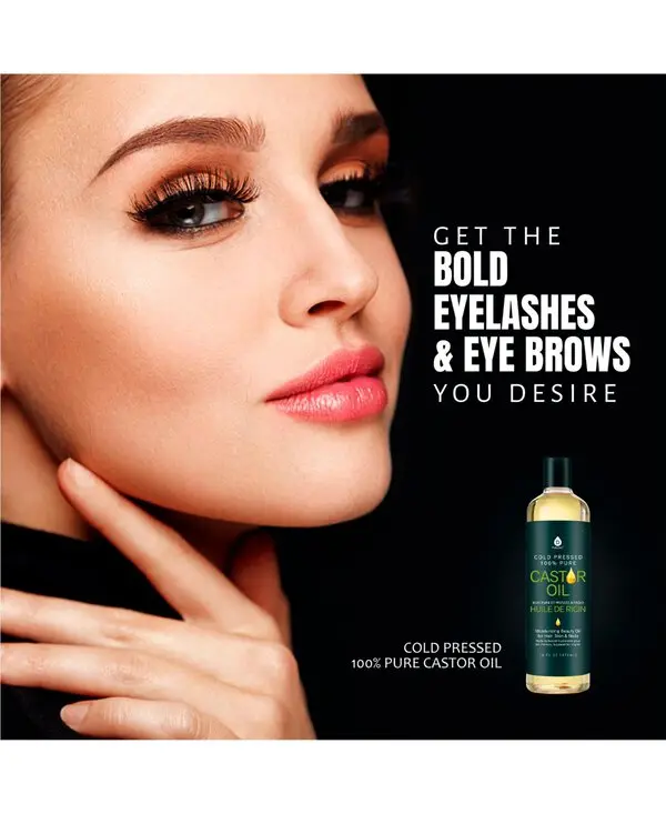PURSONIC Castor Oil : 100% Pure - Natural