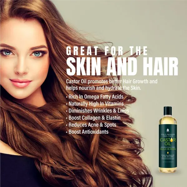 PURSONIC Castor Oil : 100% Pure - Natural