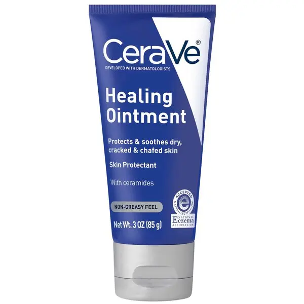 Cerave Healing Ointment For Cracked Skin Repair Skin Protectant With Petrolatum Ceramides - One-color