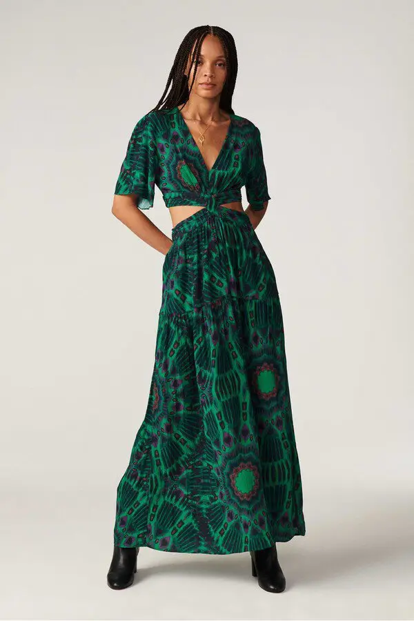 bash green dress Boogie Bash Skater Dress XL