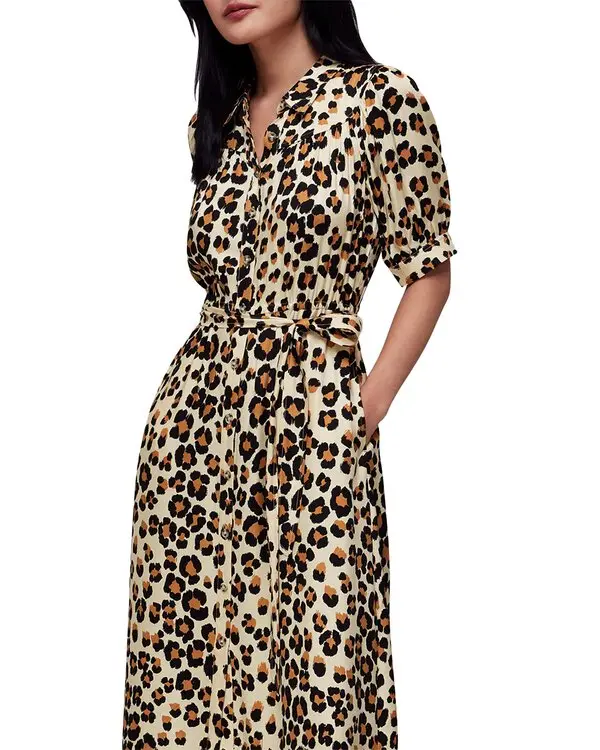 Whistles Painted Midi Dress