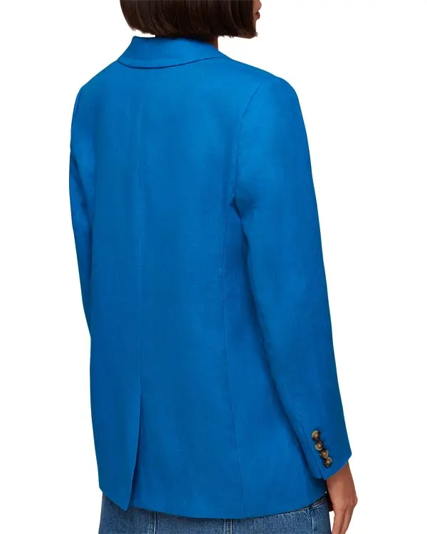 Whistles Lucy Linen Blazer