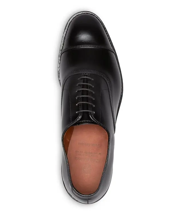 Allen Edmonds Park Avenue Cap-toe Oxford Dress Shoes - Black