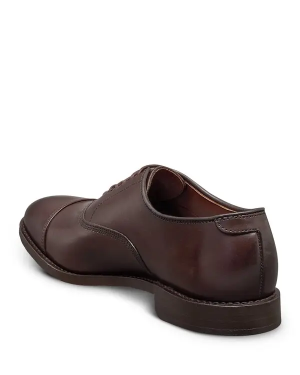 Allen Edmonds Park Avenue Cap-toe Oxford Dress Shoes - Espresso