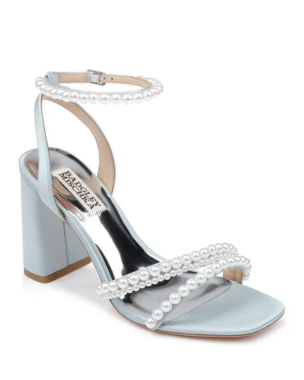 Badgley Mischka Feisty Ankle Strap High Heel Sandals