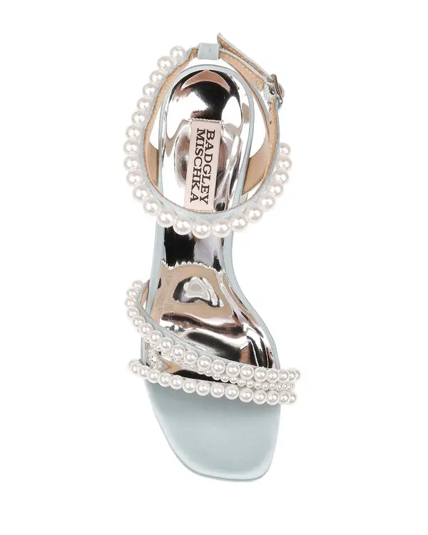 Badgley Mischka Feisty Ankle Strap High Heel Sandals