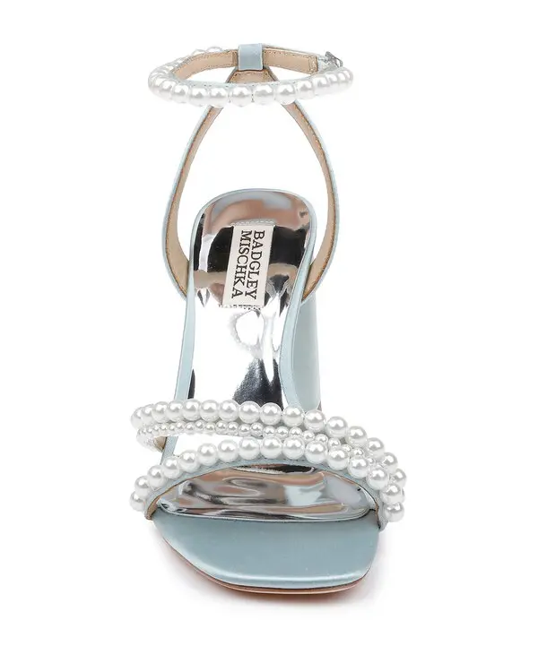 Badgley Mischka Feisty Ankle Strap High Heel Sandals