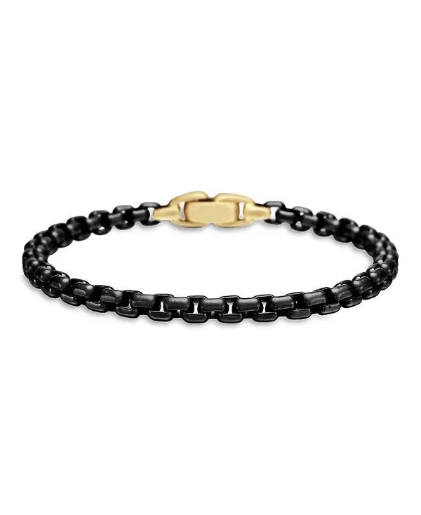 David Yurman Box Chain Bracelet - Stainless Steel