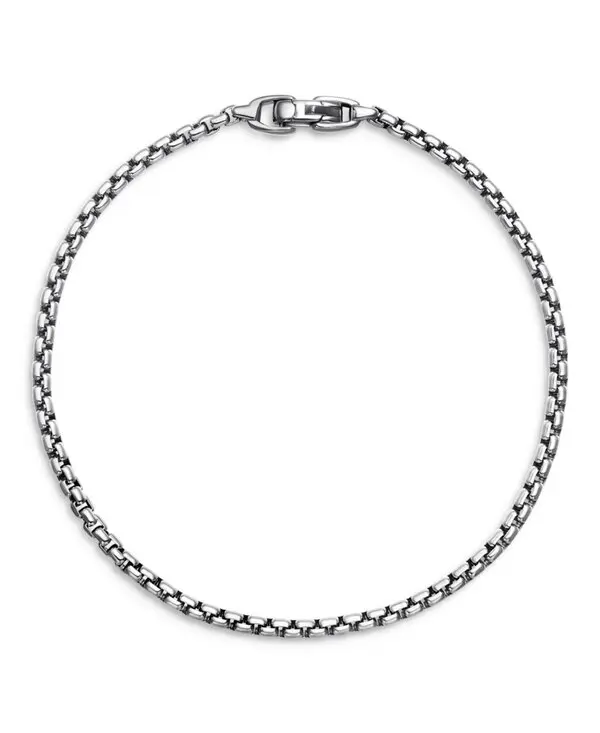 David Yurman Box Chain Bracelet - Silver
