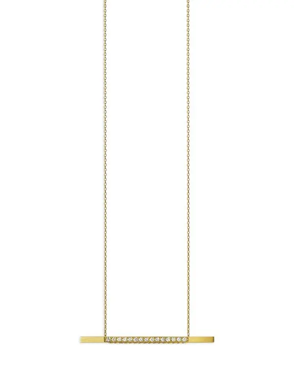 Shihara 18kt Yellow Bar Necklace - Gold