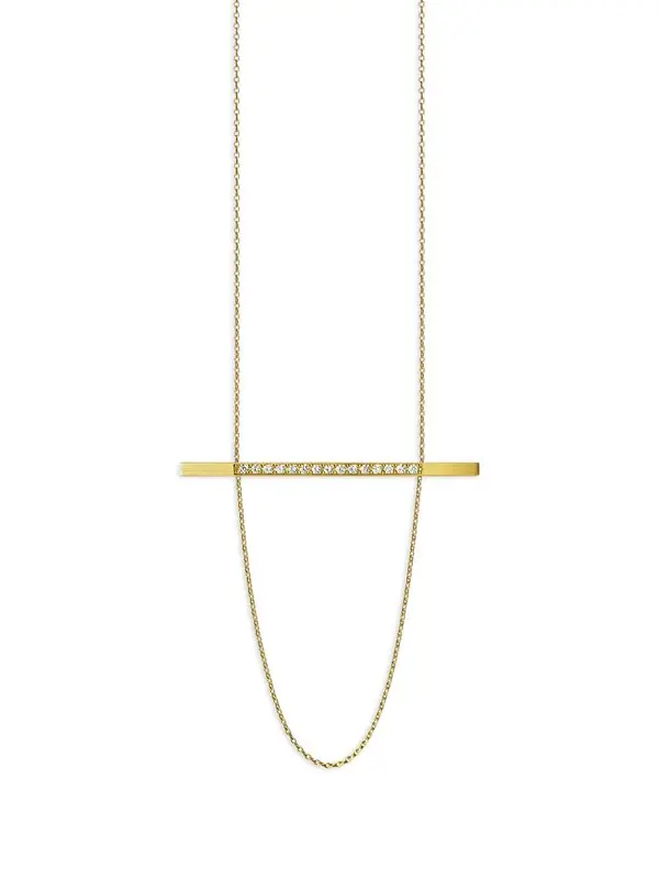 Shihara 18kt Yellow Bar Necklace