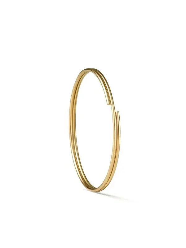 Shihara 18kt Yellow Double Hoop 30 Earring - Gold