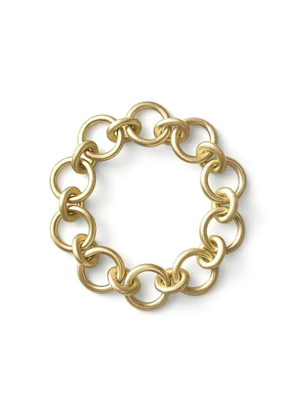 Shihara 18k Yellow Link 02 Ring - Gold