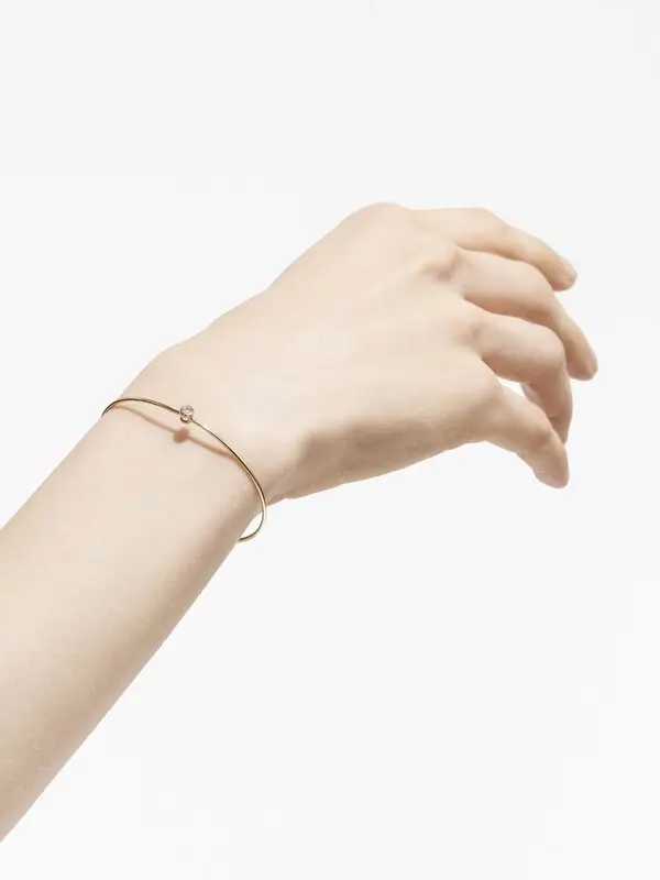 Shihara 18kt Yellow Diamond Bangle