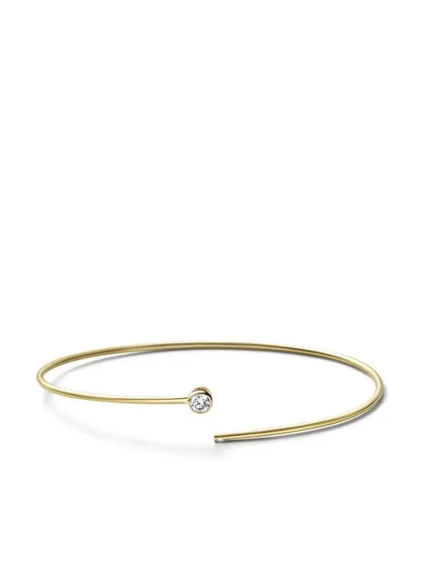 Shihara 18kt Yellow Diamond Bangle