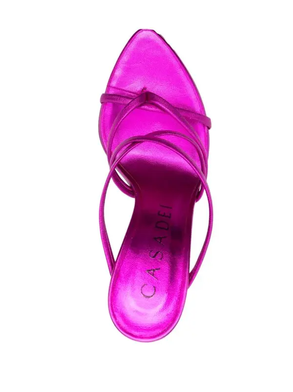 Casadei Julia Lucrezia 105mm Sandals - Pink