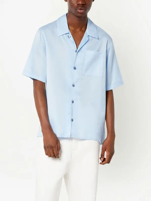 Ami Front Pocket Short Sleeve Shirt