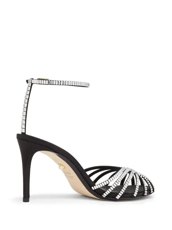ALEVI MILANO Penelope 80mm Crystal-embellished Sandals
